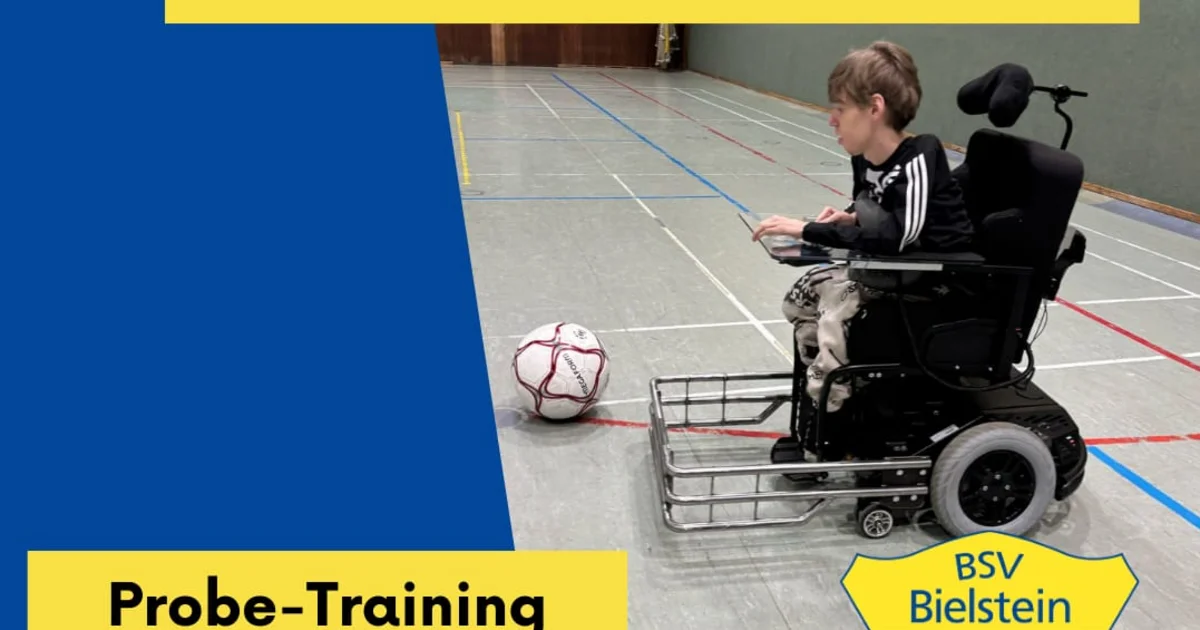 Powerchair-Soccer: Mit voller Energie im E-Rollstuhl - BSV Viktoria Bielstein